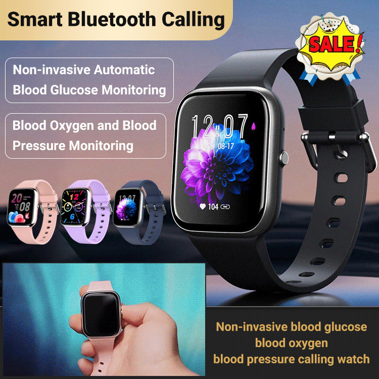 Painless Non-invasive Blood Glucose Monitor Touch Screen Bluetooth ...