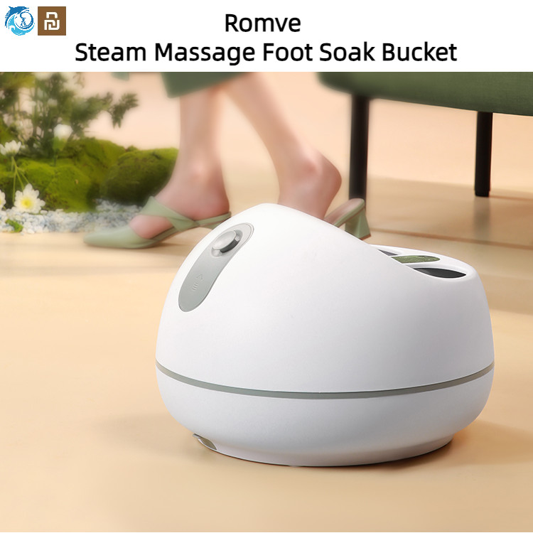 Youpin Romve Steam Foot Bath Massage Foot Soak Bucket Foot Bath Bucket ...