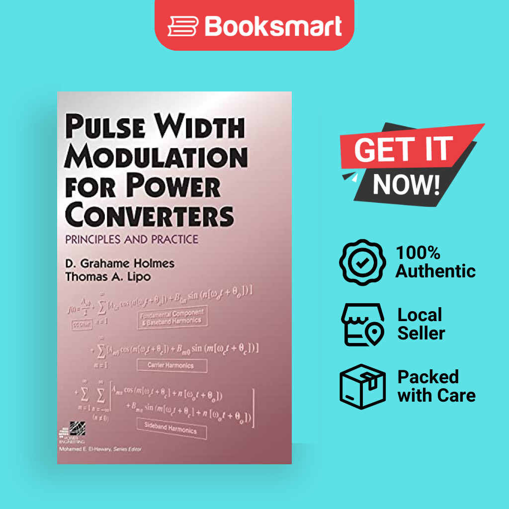 Pulse Width Modulation For Power Converters Hardcover English 9780471208143 Shopee Singapore 
