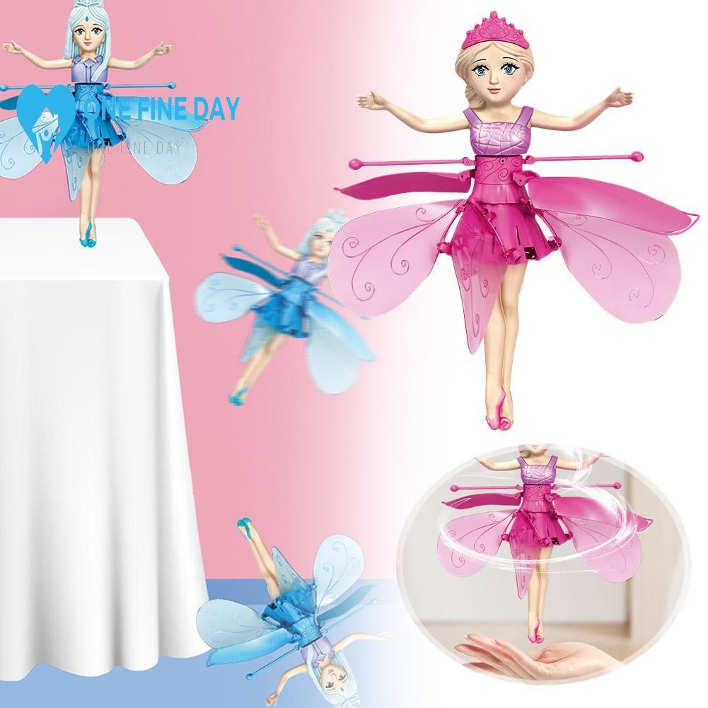 Flying Fairy Induction Flower Fairy Toy Flying Fairy A Light Remote ...