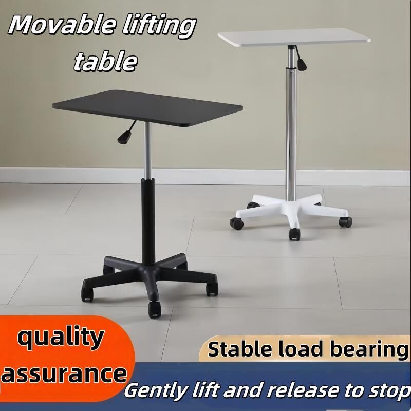 Movable Computer Laptop Table Height Adjustable Office Laptop Table Study Table Lift Table ...