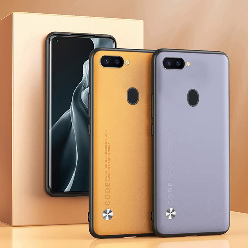 Luxury Leather Case For OPPO R11 R11S Plus R17 RX17 Pro Back Cover ...