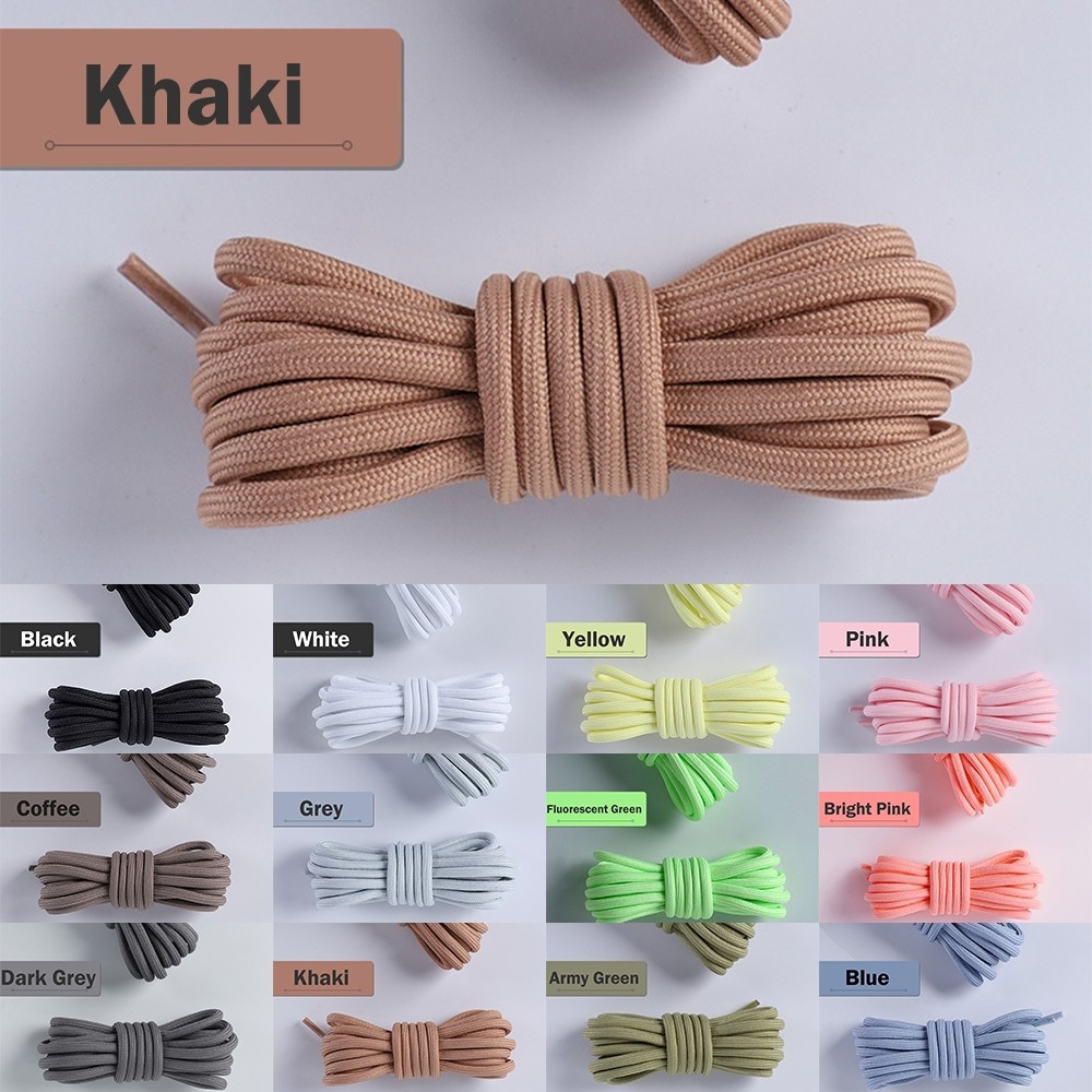 Stylish Round Shoe Laces for All Shoe Types Available in Different ...