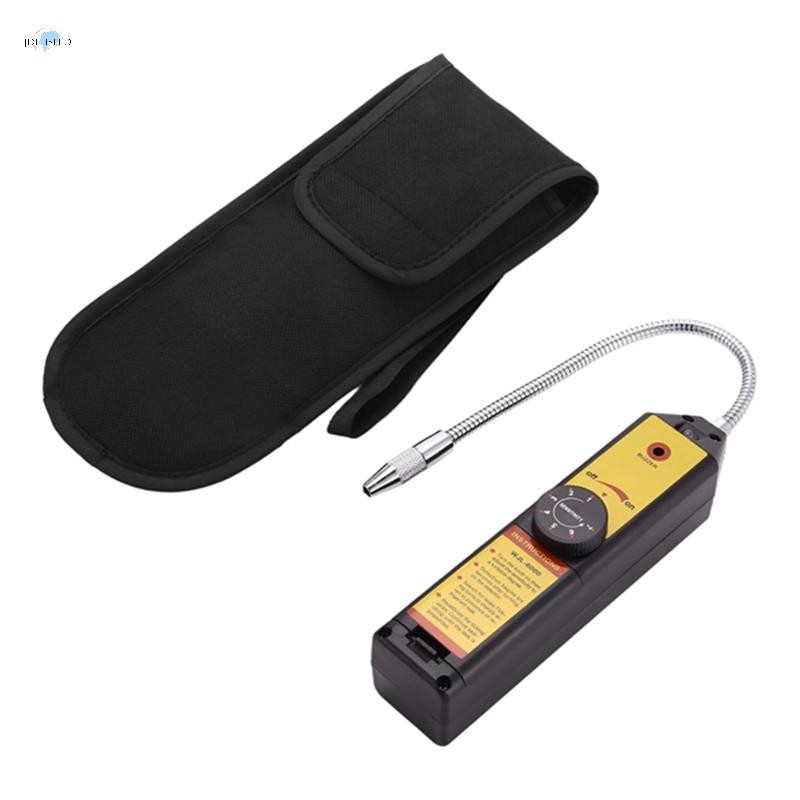 -6000 Freon Leak Detector Halogen Leak Detector Refrigerant Gas HVAC ...