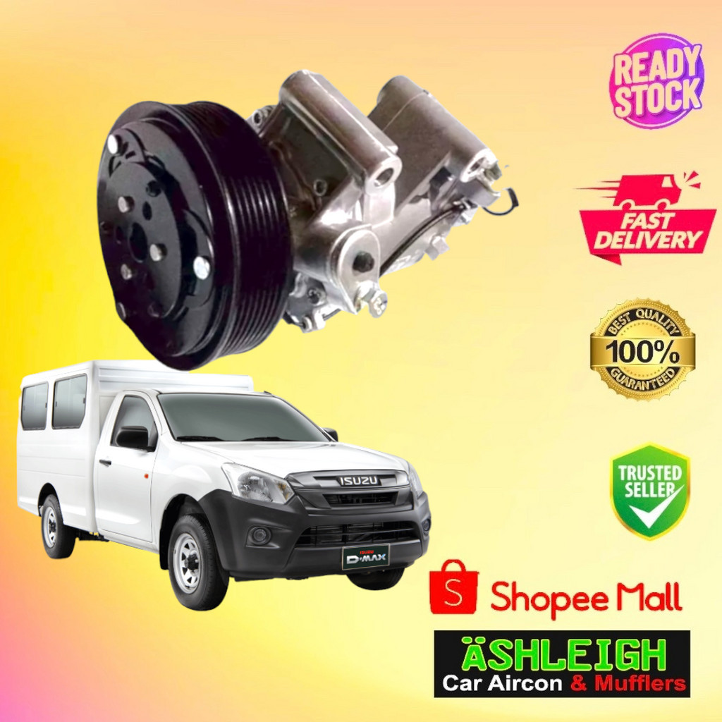 Ashleigh Isuzu Dmax D-max Flexicube Compressor Car Aircon Parts ...