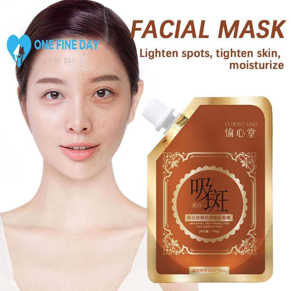 100g Facial Mask Lightening Spots Tightening Skin Moisturizing Tear Off ...