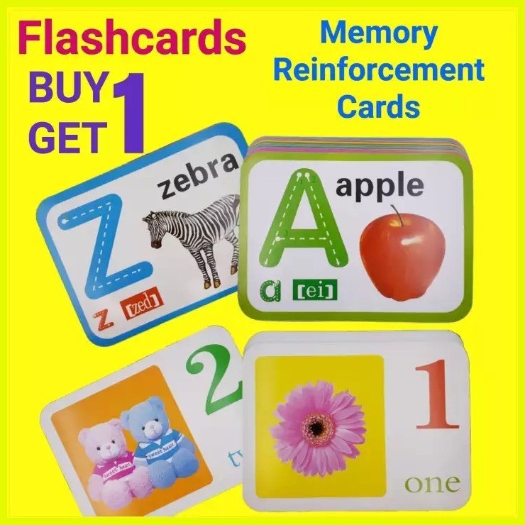 Flashcards (Alphabet & Numbers) | Shopee Singapore