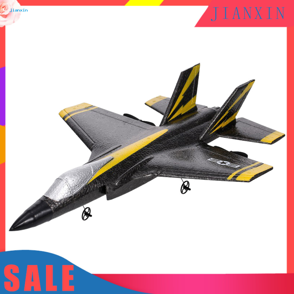 1 Set RC Aircraft Toy Rechargeable Collision-Resistant 2-Channel 3-axis ...