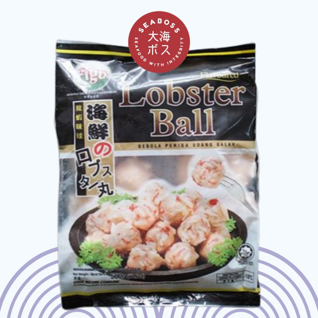 FIGO Lobster-flavoured Ball with Tobiko Fishball 龙虾味鱼丸 | Shopee Singapore