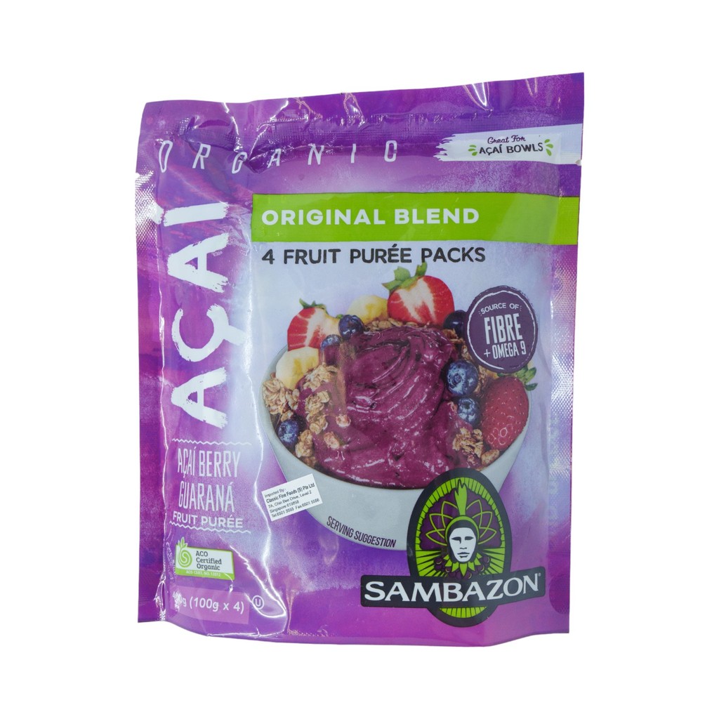 Samba on Acai Organic Blend Superfruit Pack 400g | Shopee Singapore