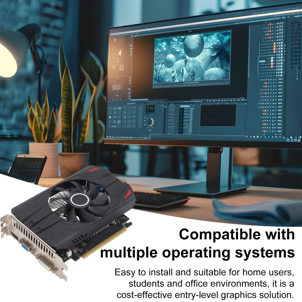 Home User Gpu High Performance 2gb Gddr5 Graphics Card for Gaming and ...
