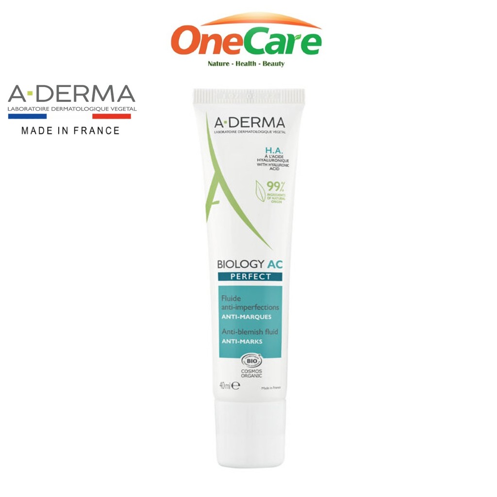 Acne Reduction Cream, Sebum Control & A-derma Biology AC Perfect Anti ...