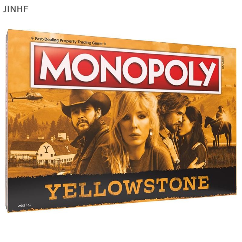 【SEBG】 New For 2025 Monopoly: Yellowstone Yellowstone Monopoly Board ...
