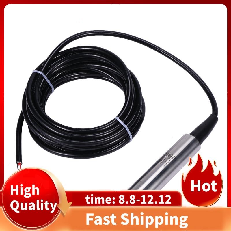Submersible Water 4-20MA Liquid Level Transmitter Sensor Fuel Tank ...