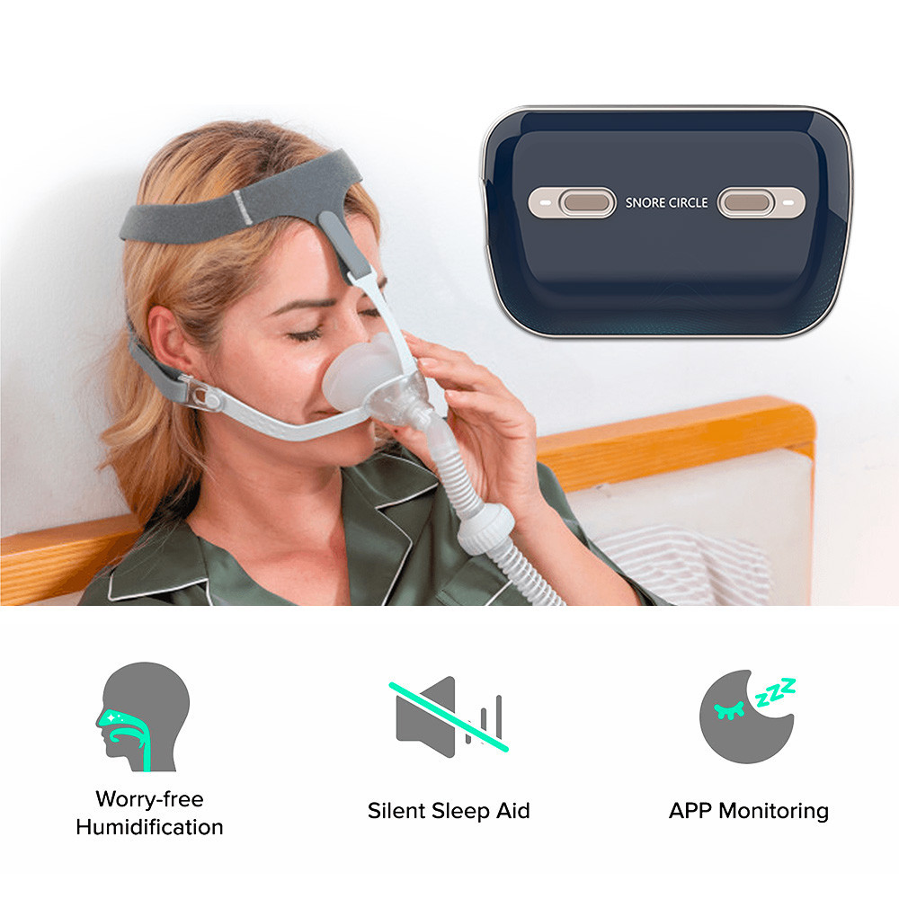Auto CPAP APAP Anti Snoring And Sleep Apnea Portable Ventilator for ...