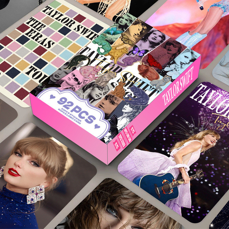 30-96pcs Taylor Swift Postcards American Singer Stickers Lomo Cards THE ...
