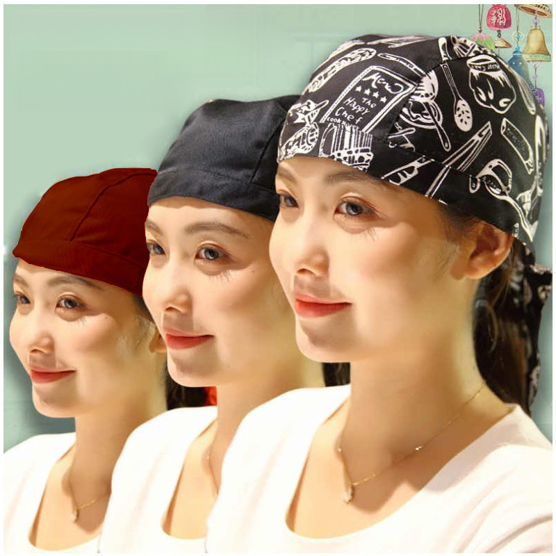 Chef Cap Men's and Women's Work Cap Peaked Cap Baseball Cap Pirate Hat ...