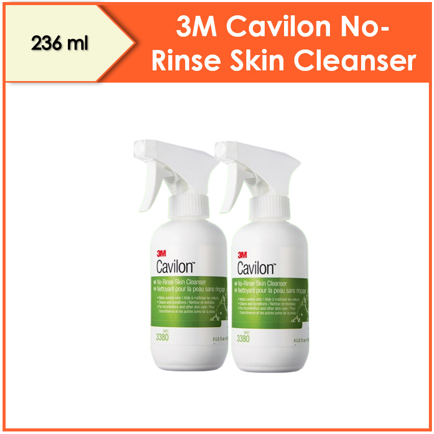 3M Cavilon No-Rinse Skin Cleanser 3380 236ml | Shopee Singapore