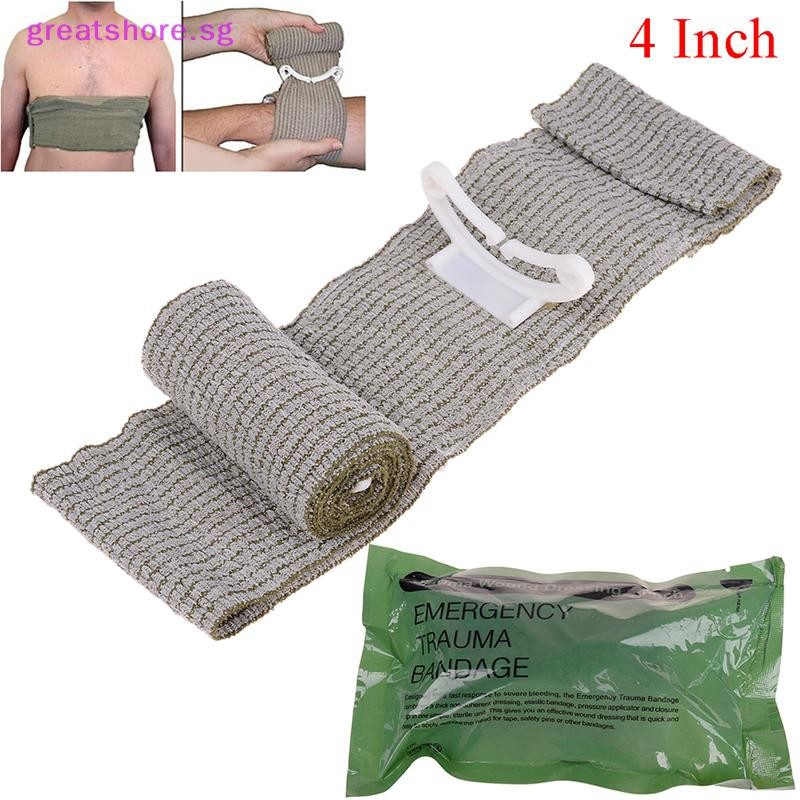 greatshore Israeli Bandage 4 inch Sterile Wound Dressing Pressure Bar ...