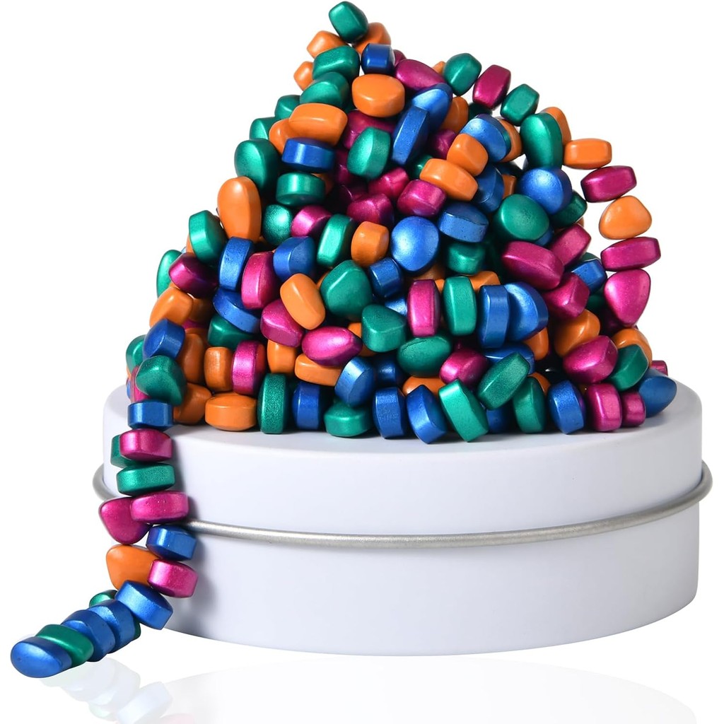 Magnetic Ferrite Putty Rocks,Multicolor More Than 510 Weak Magnetic ...