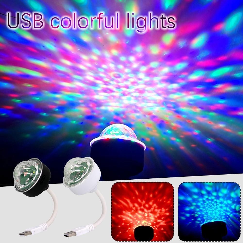 Usb Stage Disco Light Mini Party Light Family Atmosphere Light H0P1 ...