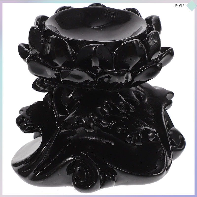 junshaoyipin Display Shelf Shelves Lotus Resin Base Crystal Flower ...