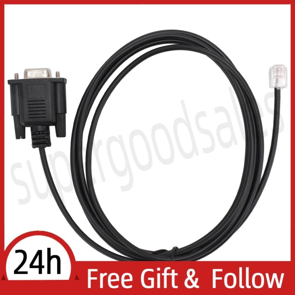 Supergoodsales DB9 RS232 To RJ11 6P4C Console Cable Serial 6ft Safe ...