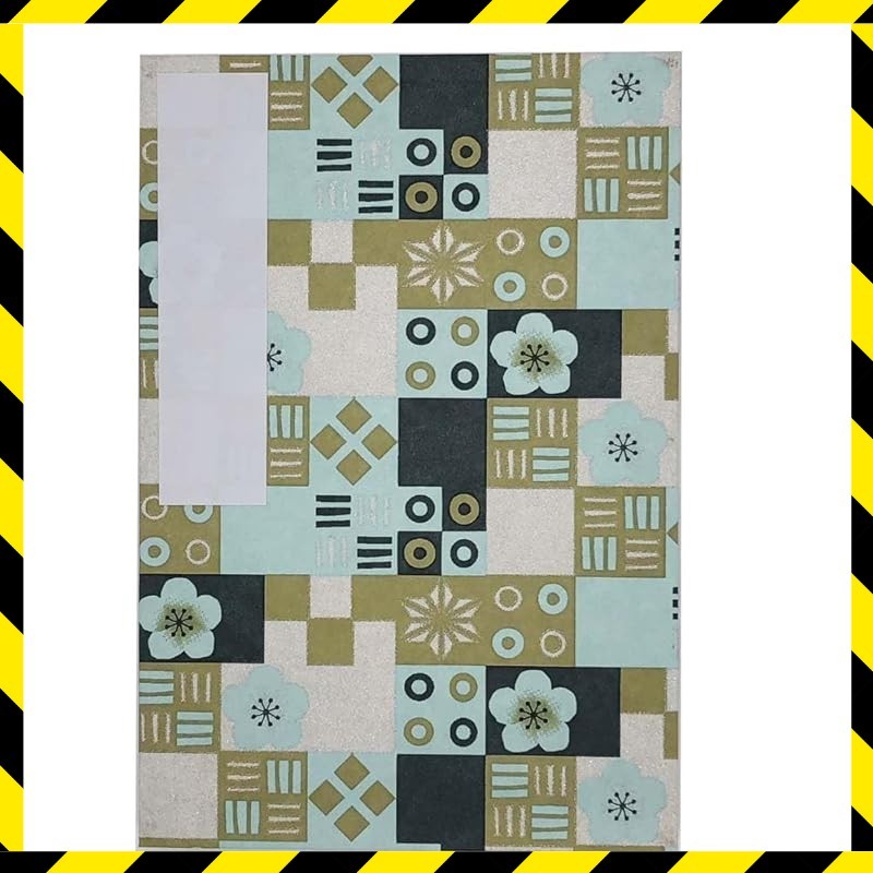 Kochi bookbinding Large-sized Goshuincho with vinyl cover Yuzen pattern ...