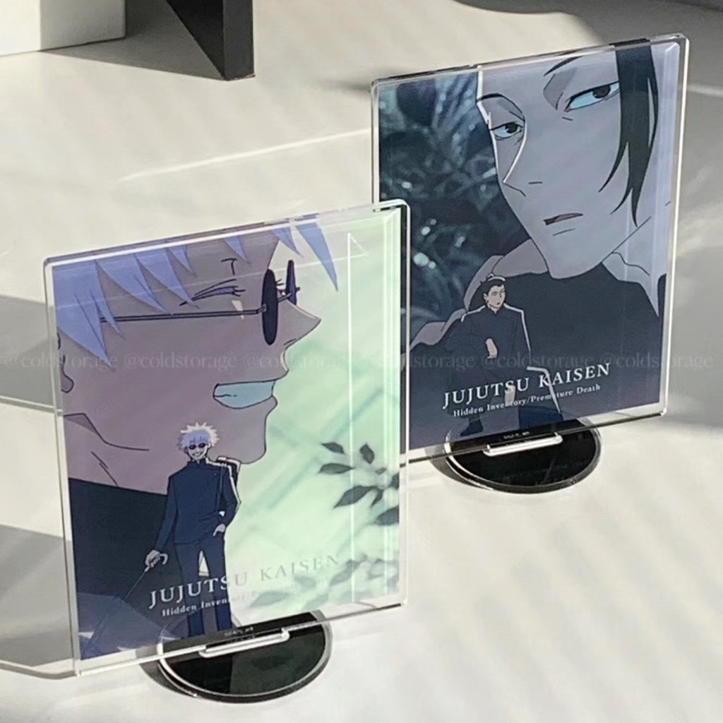 Anime Jujutsu Kaisen Acrylic Stand Gojo Satoru Geto Suguru Figure ...