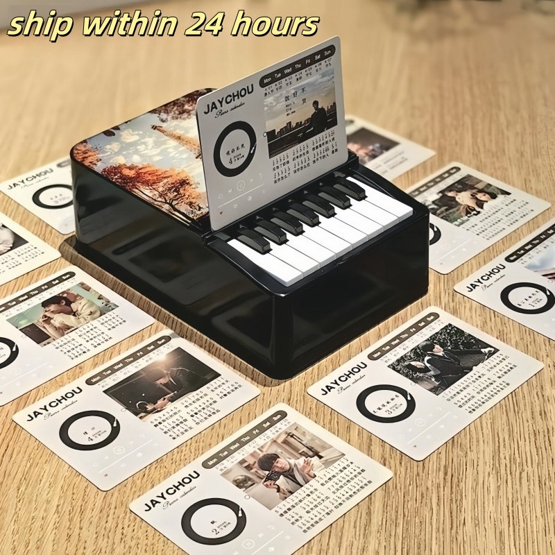 Taylor Piano Calendar 2025 Playable Music Sheet Toy Desktop Peripheral ...