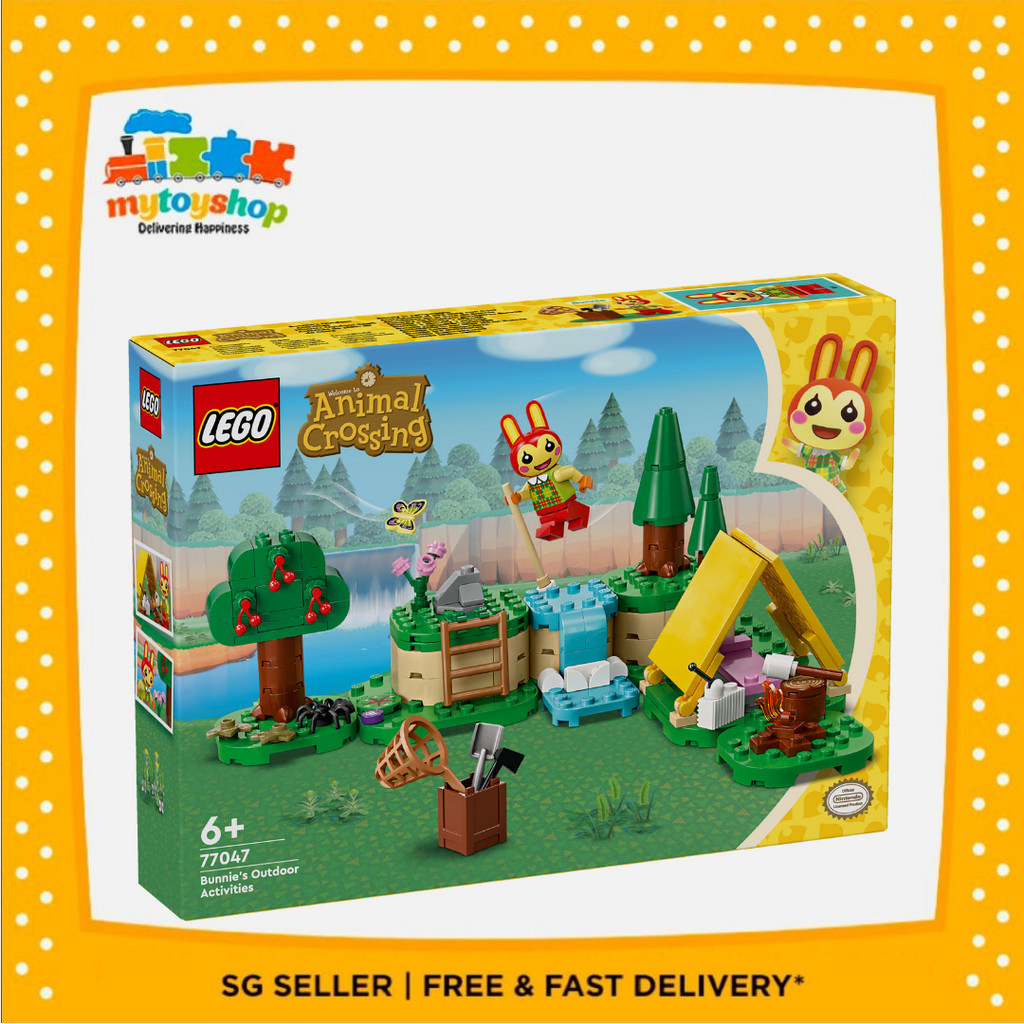 LEGO 77047 Animal Crossing Bunnie's Outdoor Activities | Shopee Singapore