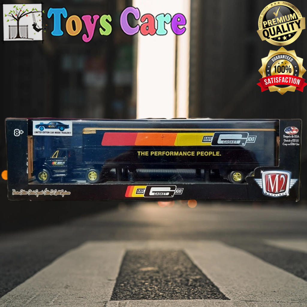 M2 MACHINE CHASE CAR 1970 CHEVROLET C60 TRUCK & 1969 CHEVROLET CAMARO Z ...