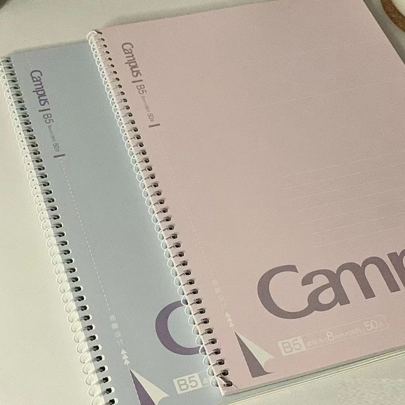 Puffocatˇ KOKUYO Coil Notebook Campus Notebook Student Dot Line Notebook Student Use Spiral ...