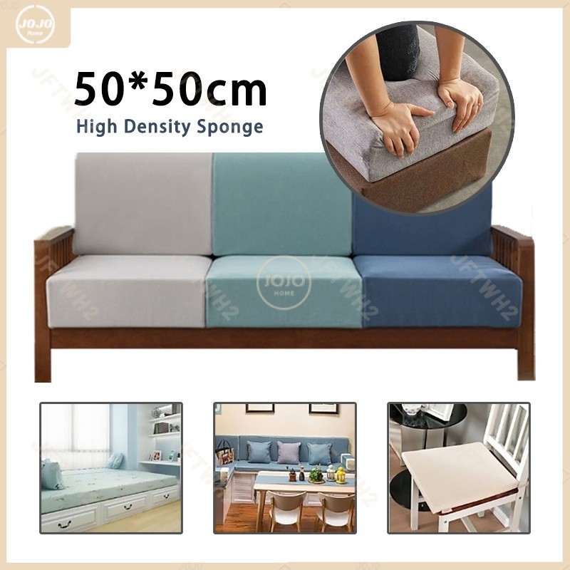 50*50cm Foam Cushion Sheet- High Density Support - Good for Sofa ...
