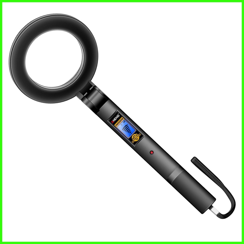 Hand Held Metal Detector Wand 360 Scanning Portable Handheld Metal ...