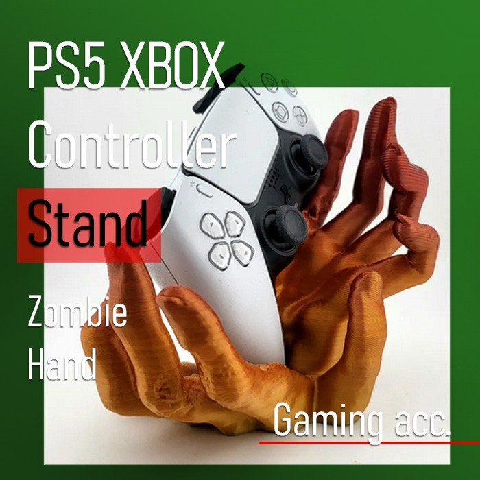Ps5 XBOX Controller Stand ZOMBIE Hand Desktop Stick Dualsense ...