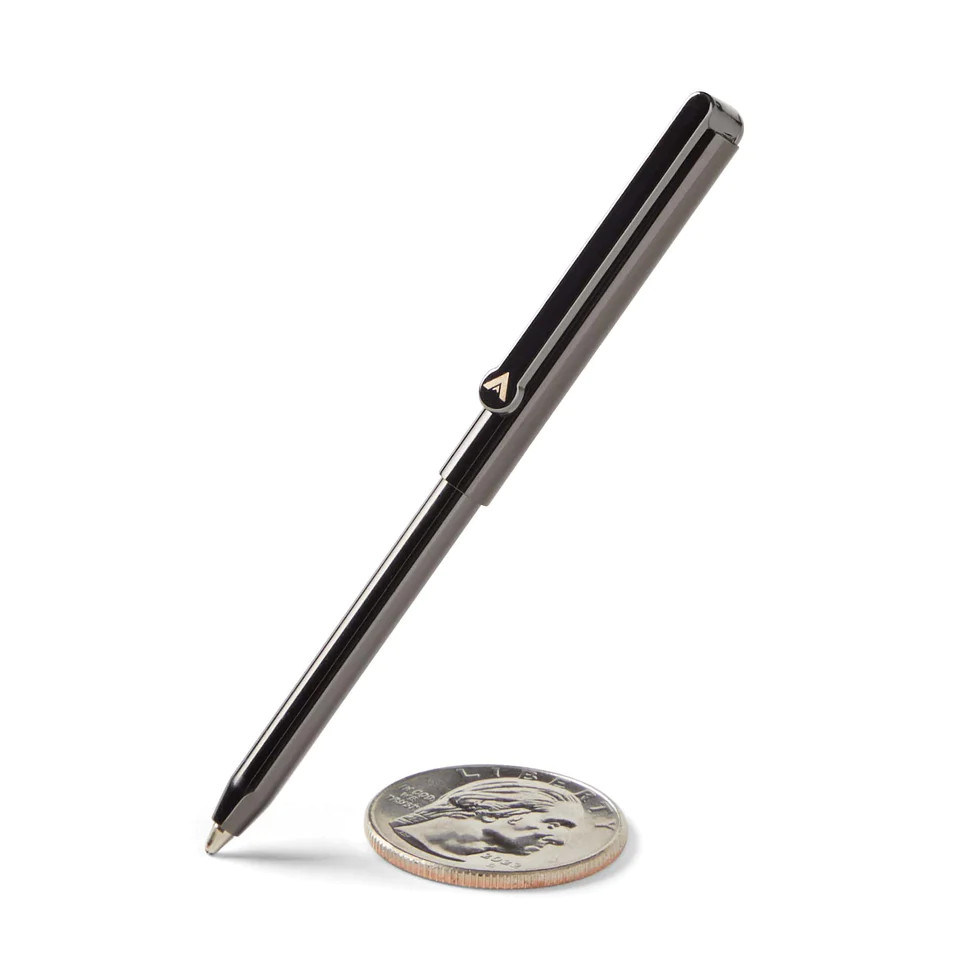 Allett Micro Pen - Stainless Steel, Ballpoint with Black Ink | Shopee ...