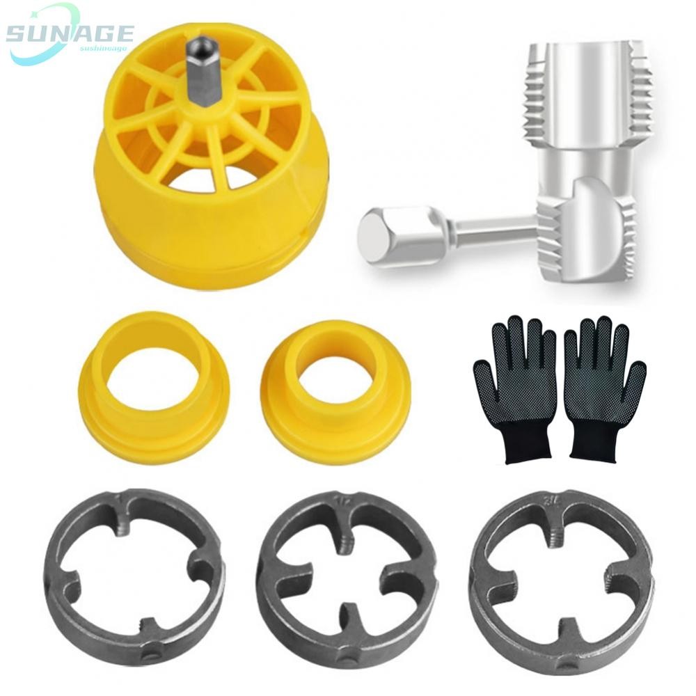 PVC Pipe Threader Set for Efficient Plumbing Projects and Installations ...