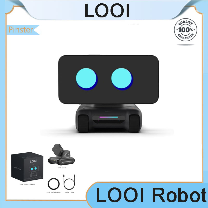 LOOI Robot ChatGPT Integrated Biomimetic Behavior System AI with Personality 10W Wireless Phone ...