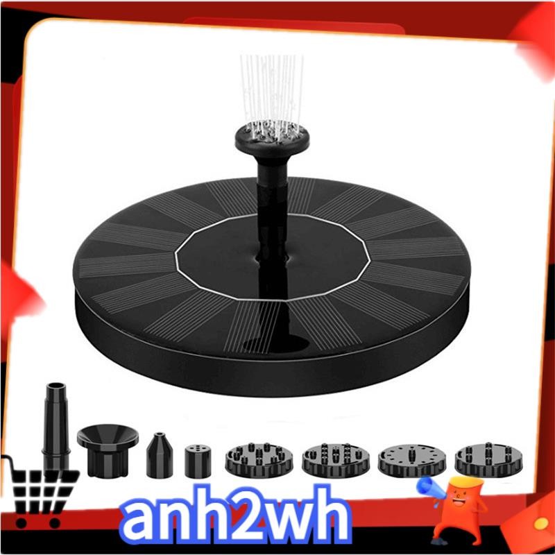 Mini Solar Water Fountain Pool Waterfall Fountain Garden Decoration ...