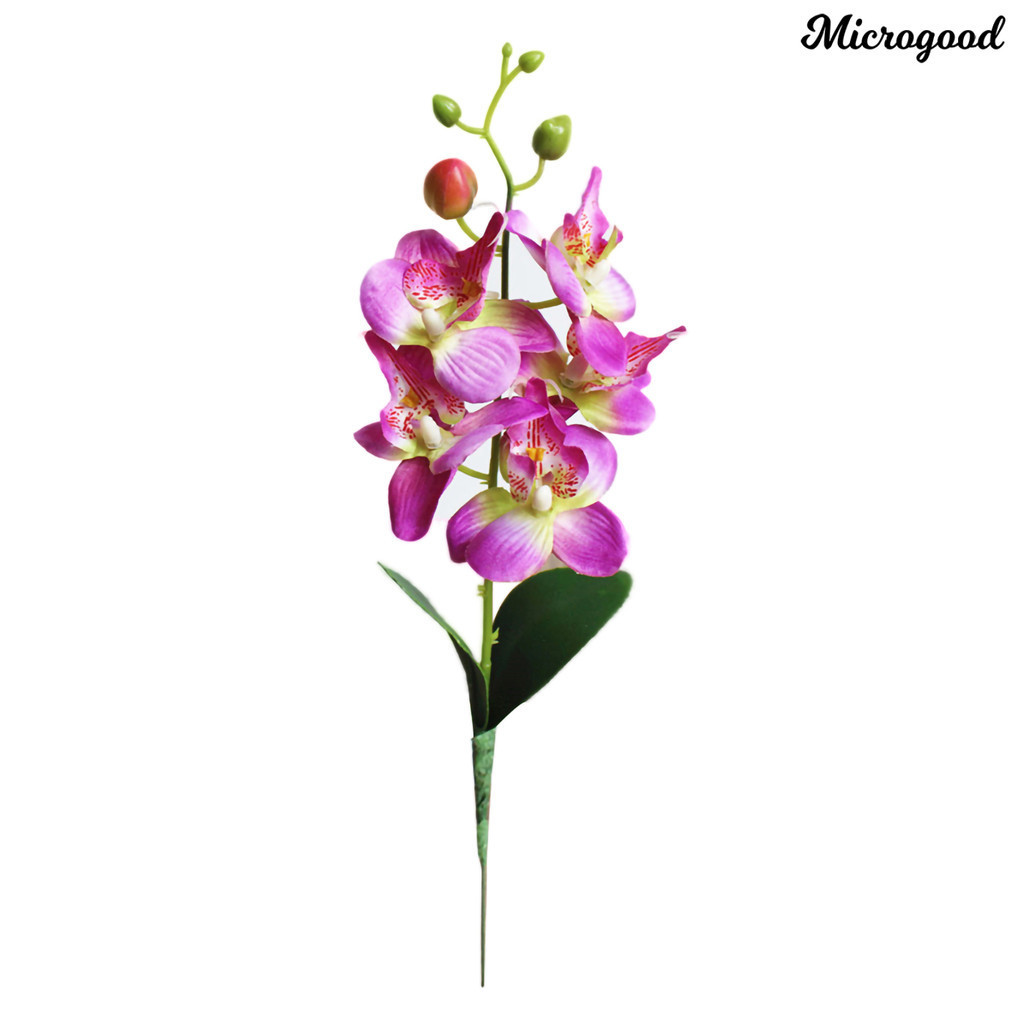 [MIC] 1Pc Artificial Flower Butterfly Orchid Garden DIY Stage Party ...