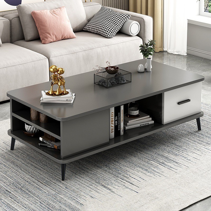 [SG Sellers] Coffee Table Tempered Glass Countertop Office Tea Table ...