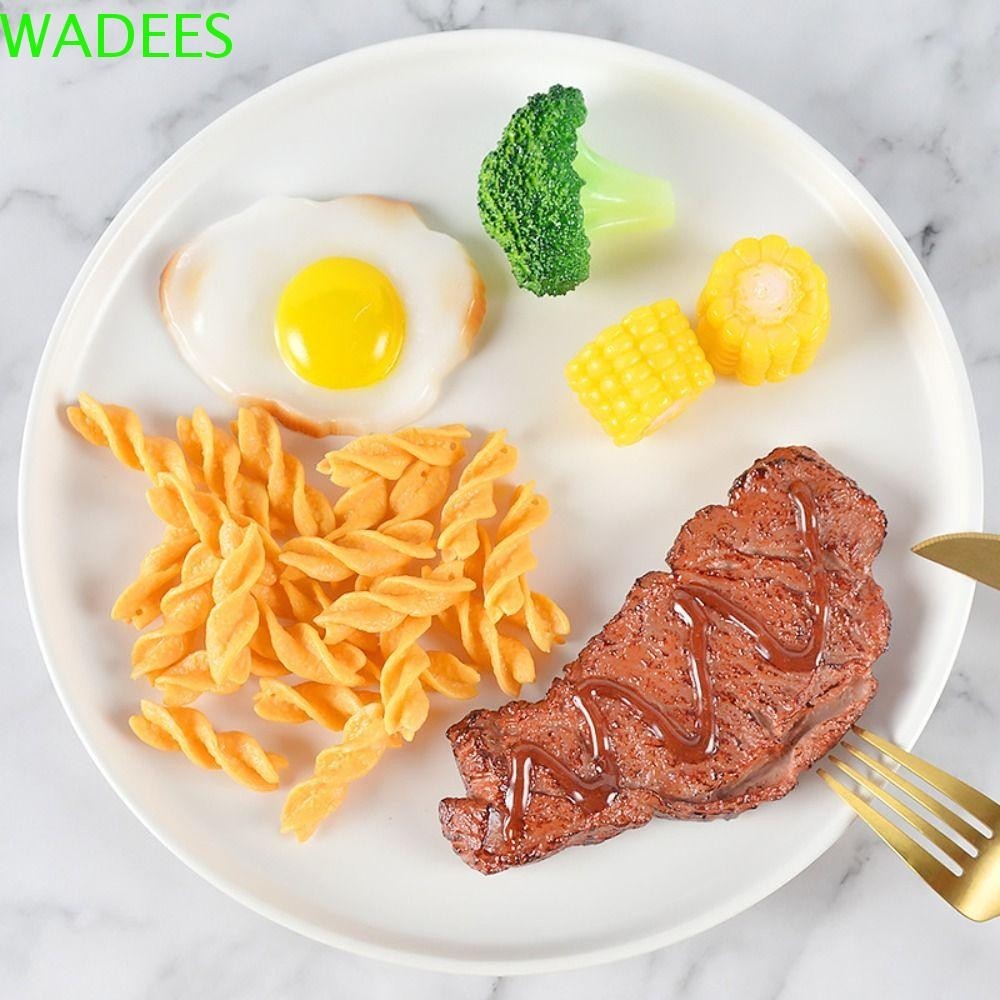 WADEES Simulation Steak Model, Cooking Toys Pretend Play Simulation ...