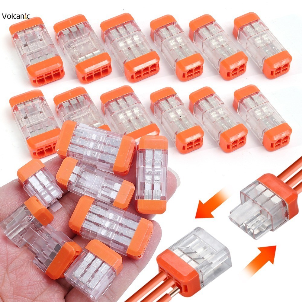 Portable Compact Wire Quick Connectors SPL Splicing Splitter Push-in 2 ...