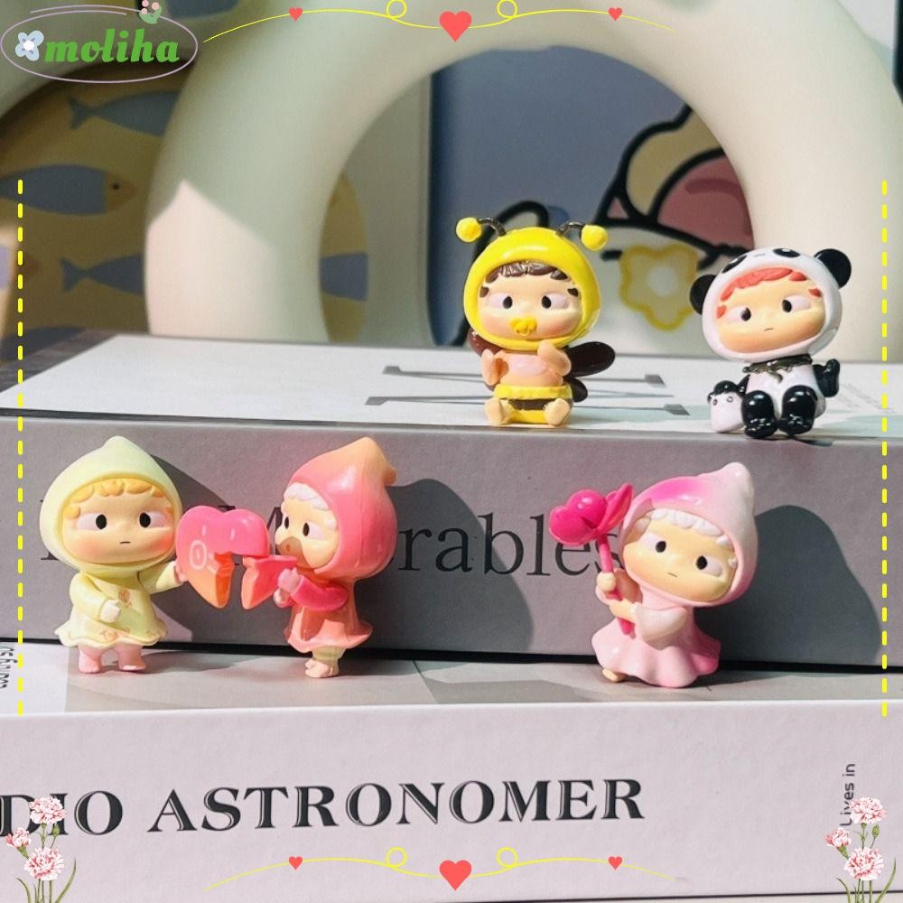MOLIHA Ozai Box, POP MART The Love Waltz Series Mini Ornaments, Cute ...