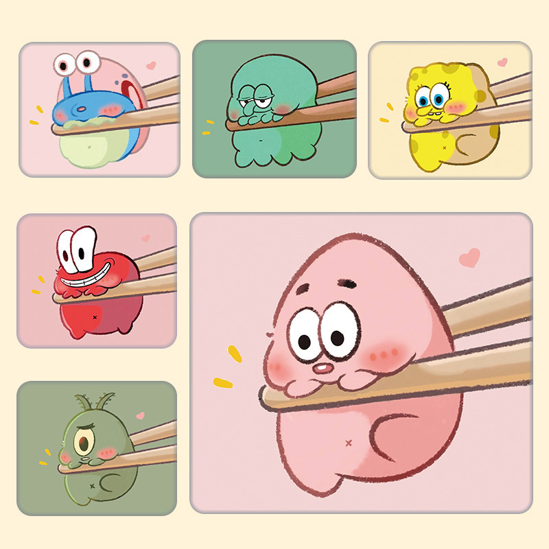 SpongeBob SquarePants Mouse Pad 30x25cm Small Cute Cartoon Computer ...