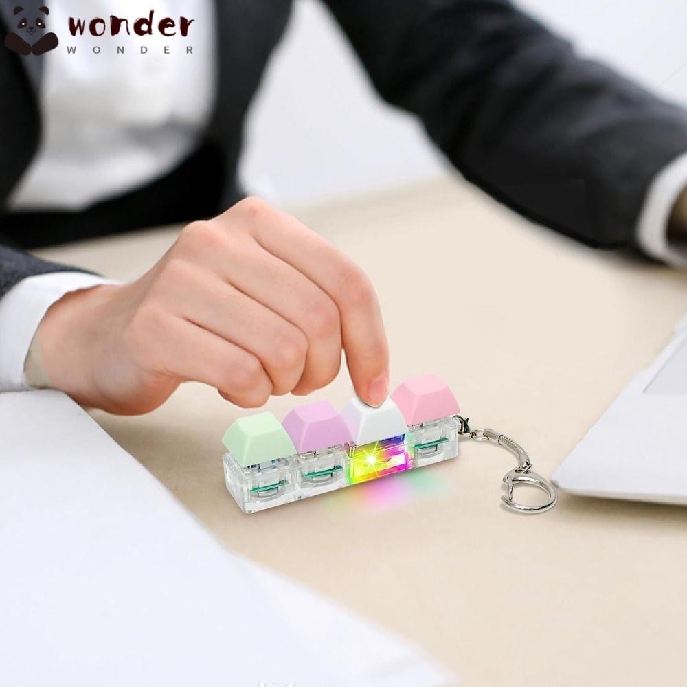 WONDER Keyboard Fidget Toys, Anxiety Decompression Fun Toys Keyboard ...
