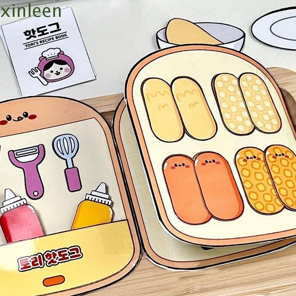 XINLEEN My Melody Quiet Book, Montessori Pompompurin Crayon Shin-chan ...