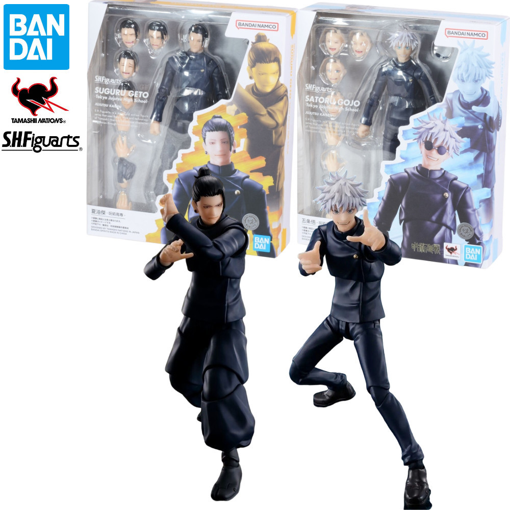 Bandai S.H.Figuarts Shf Jujutsu Kaisen Suguru Geto Satoru Gojo Curse ...