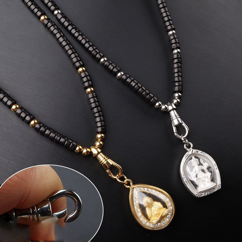 T Thailand Amulet Chain Eagle Beak Buckle Coconut Shell t Thangka ...